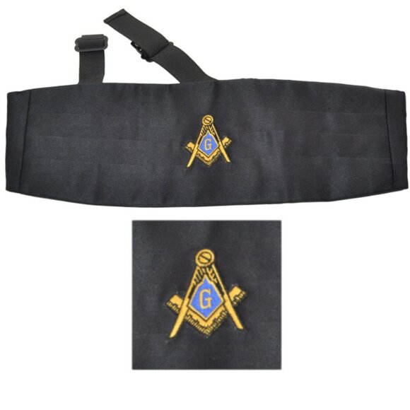 Accessories | Freemason Mason Mason Lodge Tux Dress Cummerbund Black ...